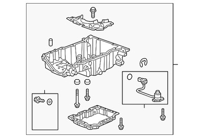 Genuine GM Engine Oil Pan 12654318 | eBay