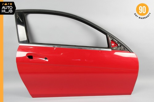 12-14 Mercedes W204 C250 C350 Coupe Right Passenger Side Door Shell Red ...