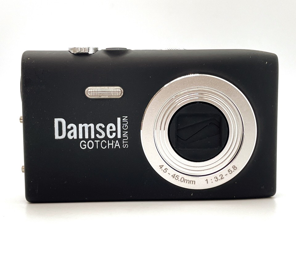 Damsel in Defense Gotcha Camera Stun Gun, Safety Alarm, Rechargeable ...