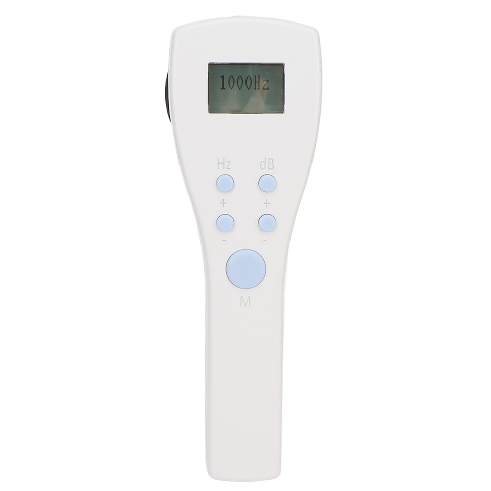 Portable Audiometer Aerial Conduction LCD Screen Handheld Hearing Test ...