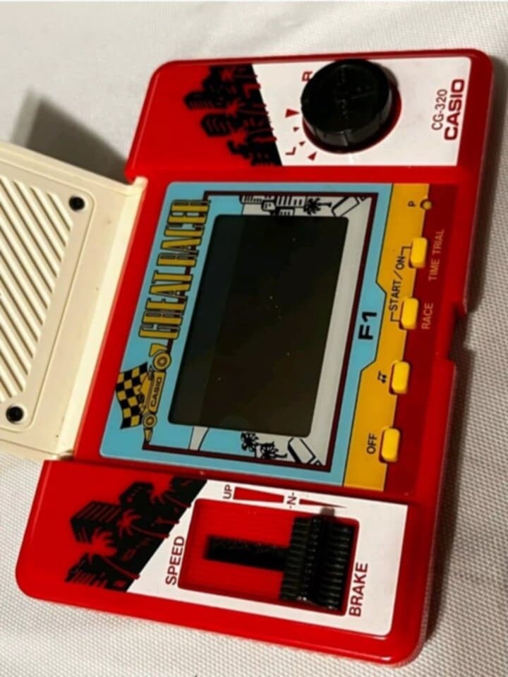 Vintage Casio Car Racing Game CG-320 Great Racer Working Rare | eBay