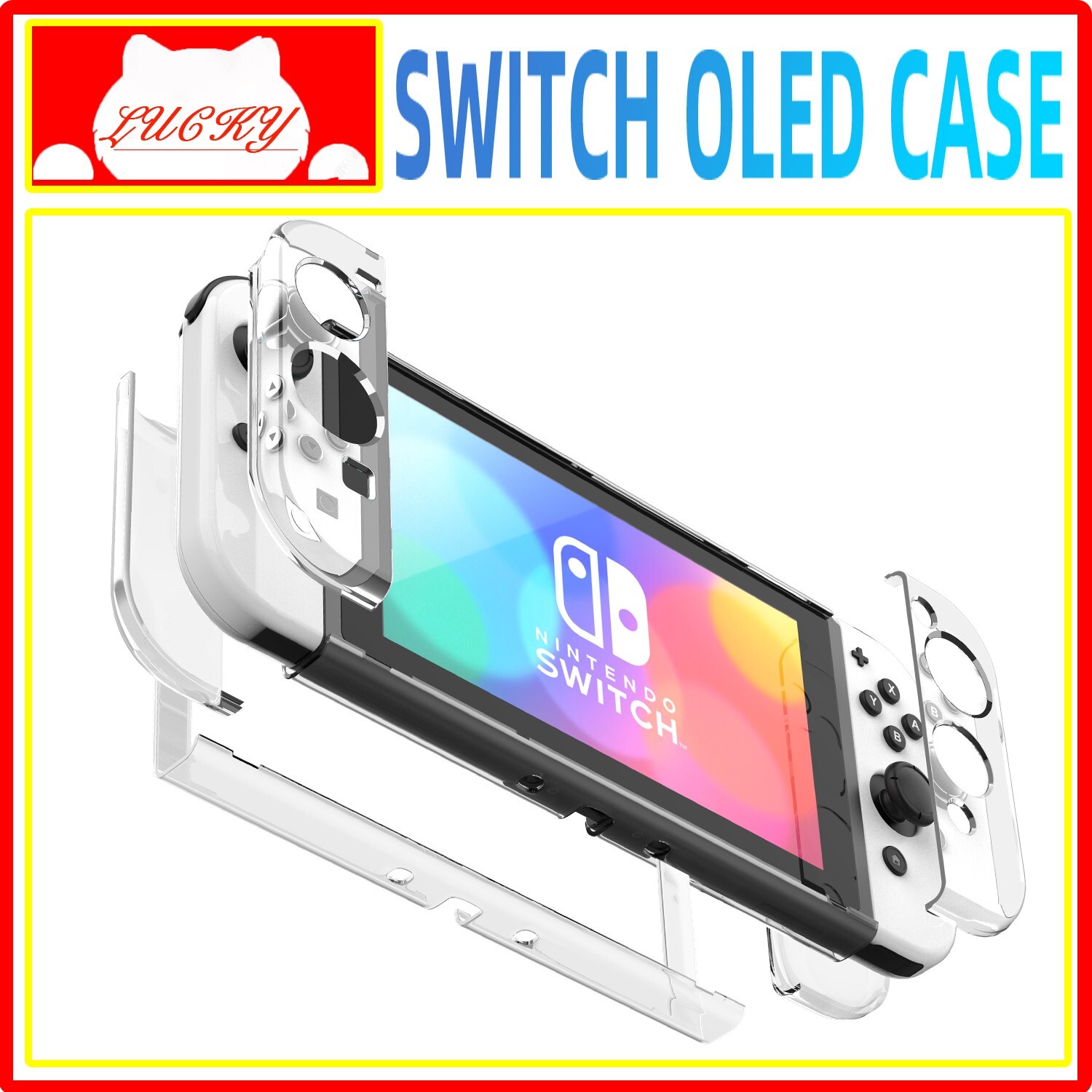 Scratchproof and Dropproof Easy Cleaning Nintendo Switch OLDE ...