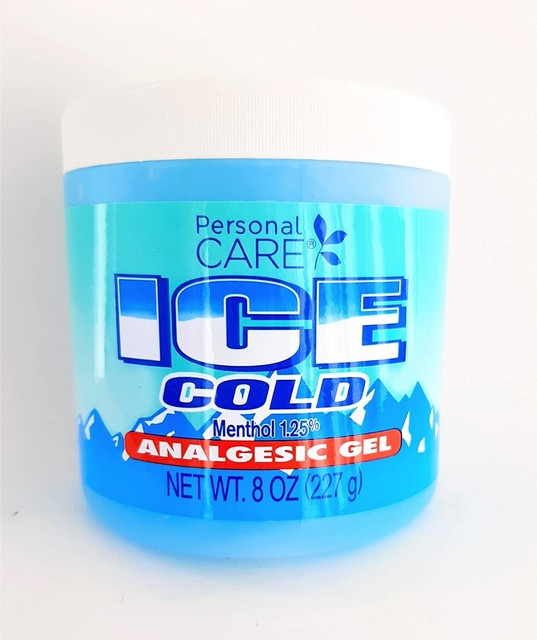 Personal Care Ice Cold Analgesic GEL Pain Reliever 8 Oz for sale online ...