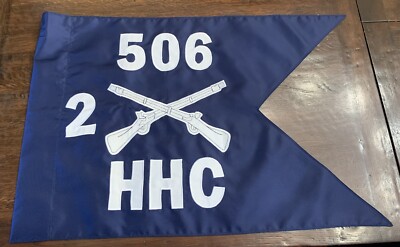 US ARMY 506 Infantry Regiment HHC Guidon, Fort Campbell | eBay