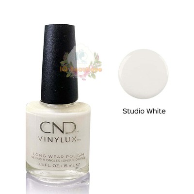 CND Vinylux Long Wear Nail Polish 5oz/15mL Studio White | eBay