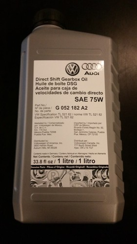 NEW OEM VW AUDI DSG Fluid G052182A2 1 Liter ATF DSG FLUID | eBay