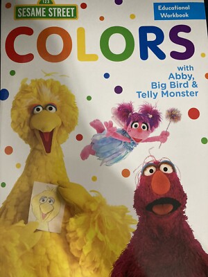 Sesame Street COLORS - Educational Workbook - Brand New - Ages 3+ | eBay