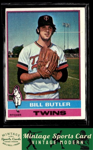 1976 Topps - Bill Butler - #619 Minnesota Twins | eBay