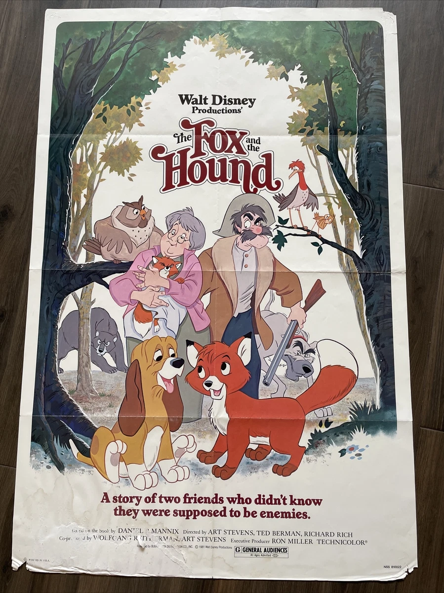 The Fox And The Hound Movie Poster