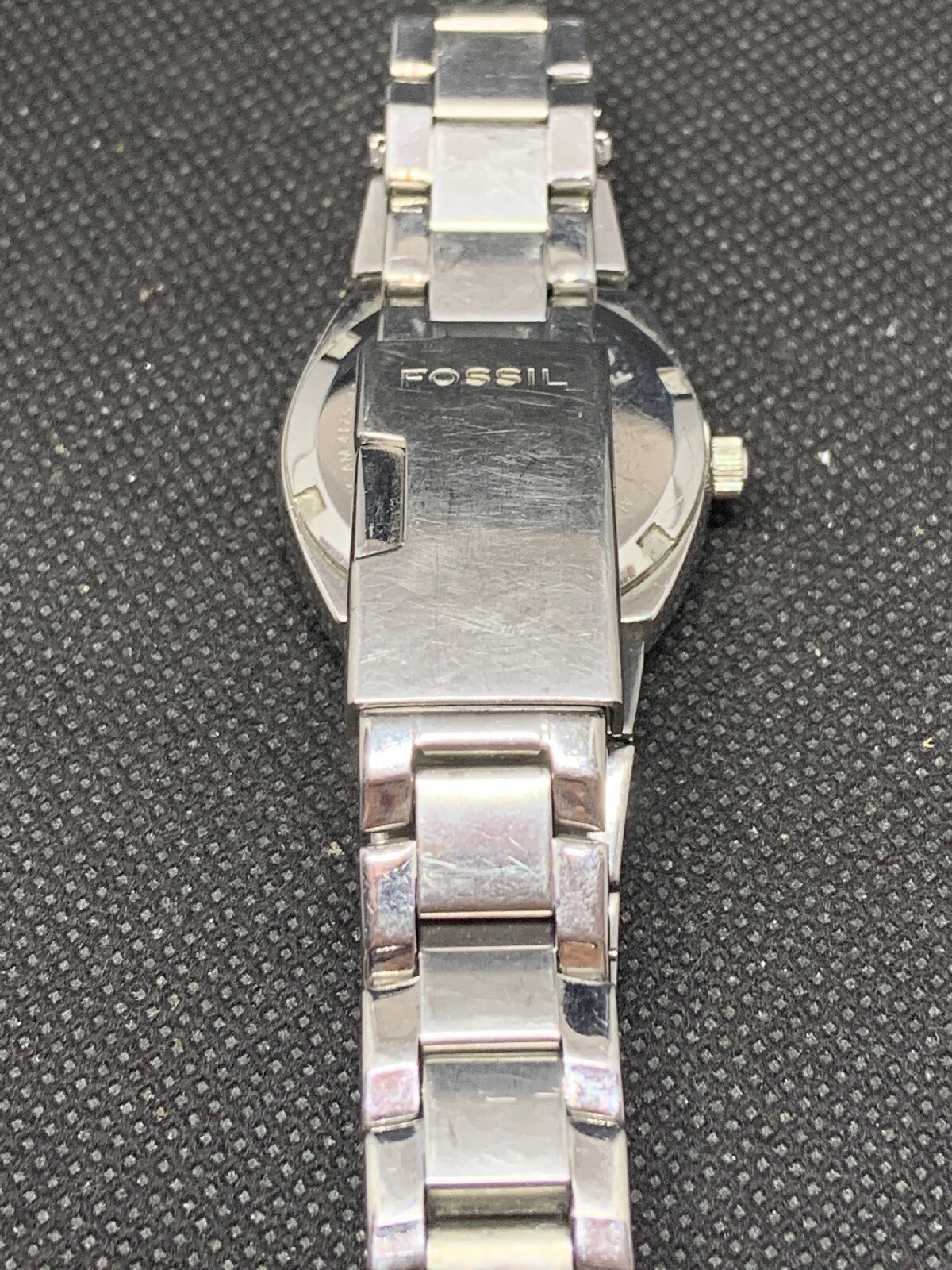 Fossil AM-4175 Women's Watch Quartz Stainless Steel Sport Ladies Analog ...