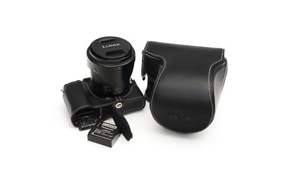 Genuine Real Leather Full Camera Case Bag Cover for Panasonic GX9 GX7 ...