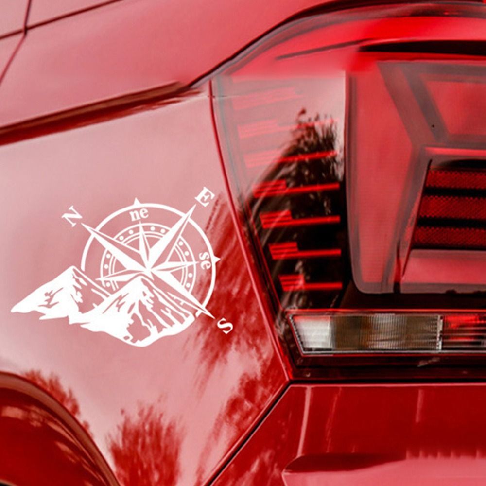 Decoration Mountain Compass Car Decal Motorcycle Accessories | eBay