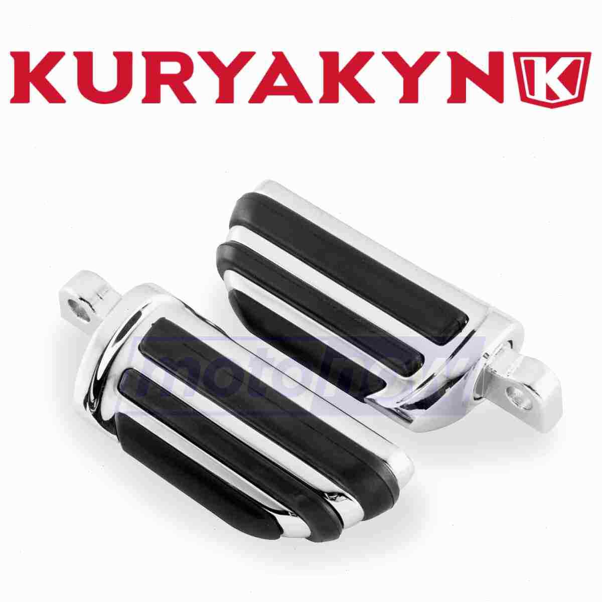Kuryakyn Pilot Footpegs for 2004-2008 Kawasaki VN2000A Vulcan 2000 ...