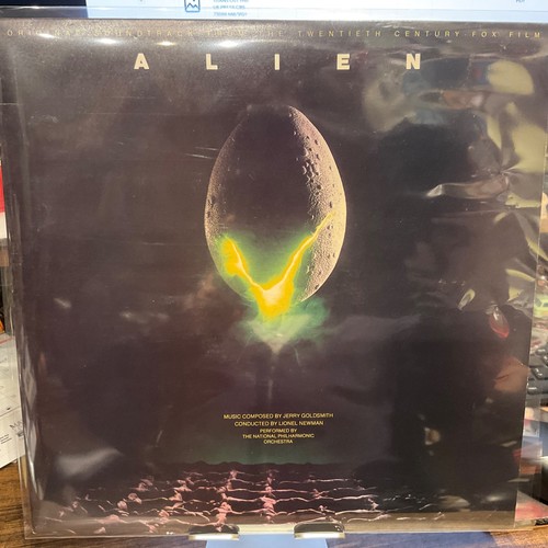 ALIEN LP ORIGINAL SOUNDTRACK 1979 JERRY GOLDSMITH OG UK PRESS T-593 NM ...