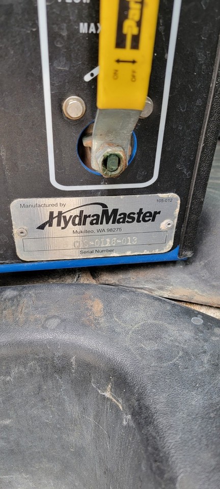HYDRAMASTER CDS CHEVY VAN USED CARPET/TILE CLEANING EQUIPMENT | eBay