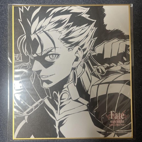 Fate/Stay Night UBW 10th Anniversary Lancer Colored Paper Ufotable ...