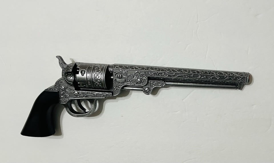 13" Foam Silver Army colt Revolver Antique pistol Gun Cosplay New ...