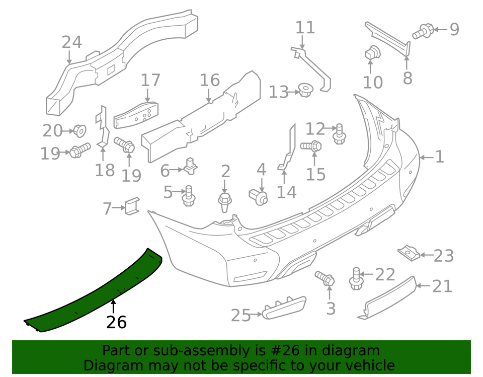 Genuine Nissan Protector 85064-6JL0A | eBay