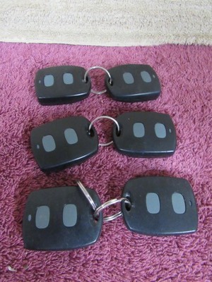 (6) USED DMP 1144-D Wireless dual-button keyfob PANIC DURESS HONEYWELL ...