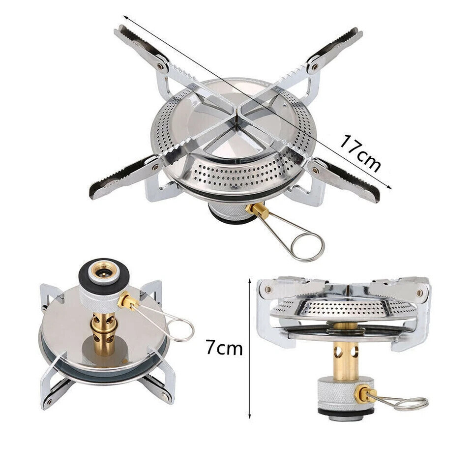 Outdoor Camping Gas Stove Mini Gas Burner Portable Cooking Stove for ...