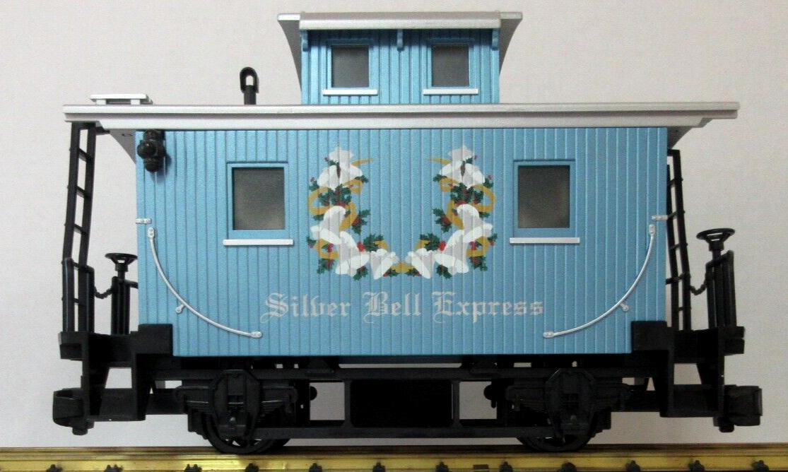 LIONEL SILVER BELL EXPRESS CABOOSE W/ CHRISTMAS SOUND | eBay