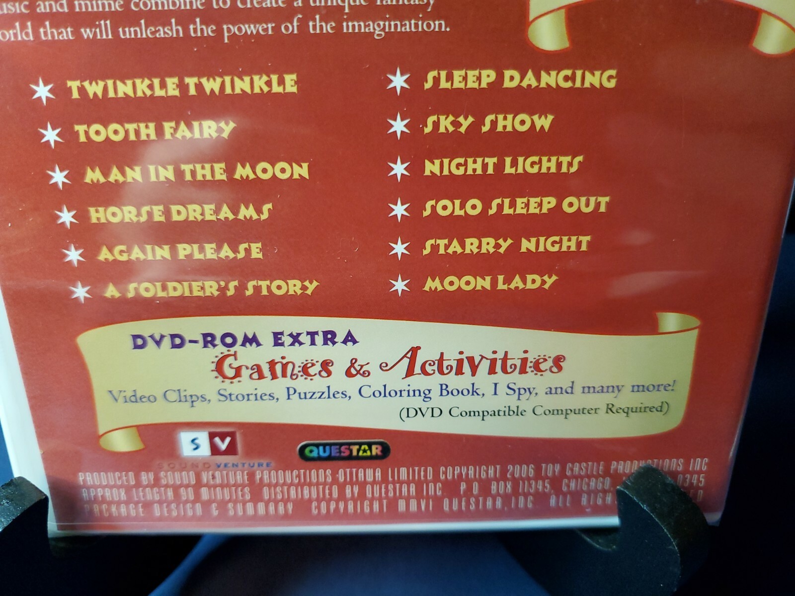 Toy Castle - Twinkle Twinkle (DVD, 2006) Ballet Stories, ages 8 & Under ...