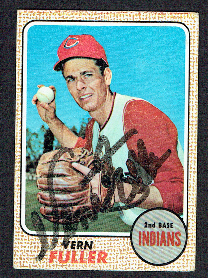 Vern Fuller #71 signed autograph auto 1968 Topps Baseball Trading Card ...