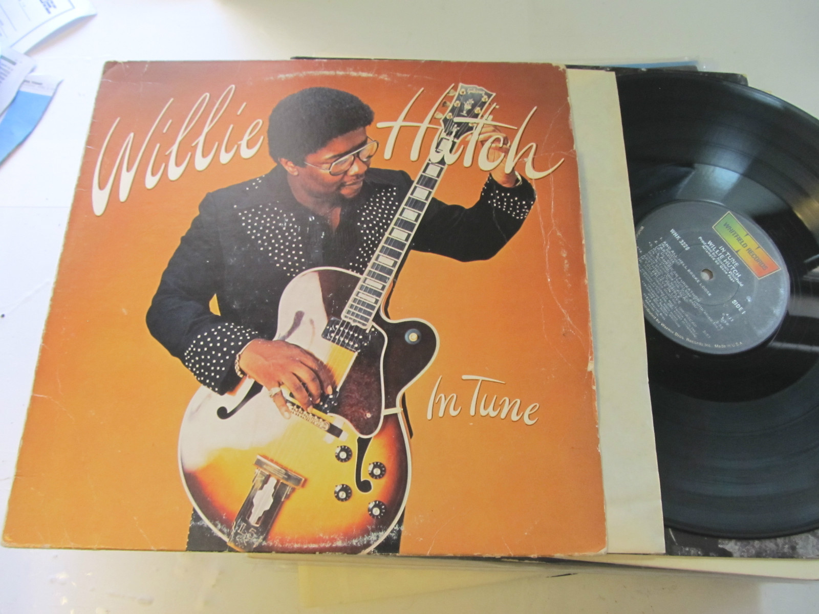 WILLIE HUTCH IN TUNE 1978 FUNK CLASSIC LP soul whk3226 whitfield ...