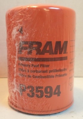 FRAM Fuel Filter Heavy Duty Spin-On, pn P3594 | eBay