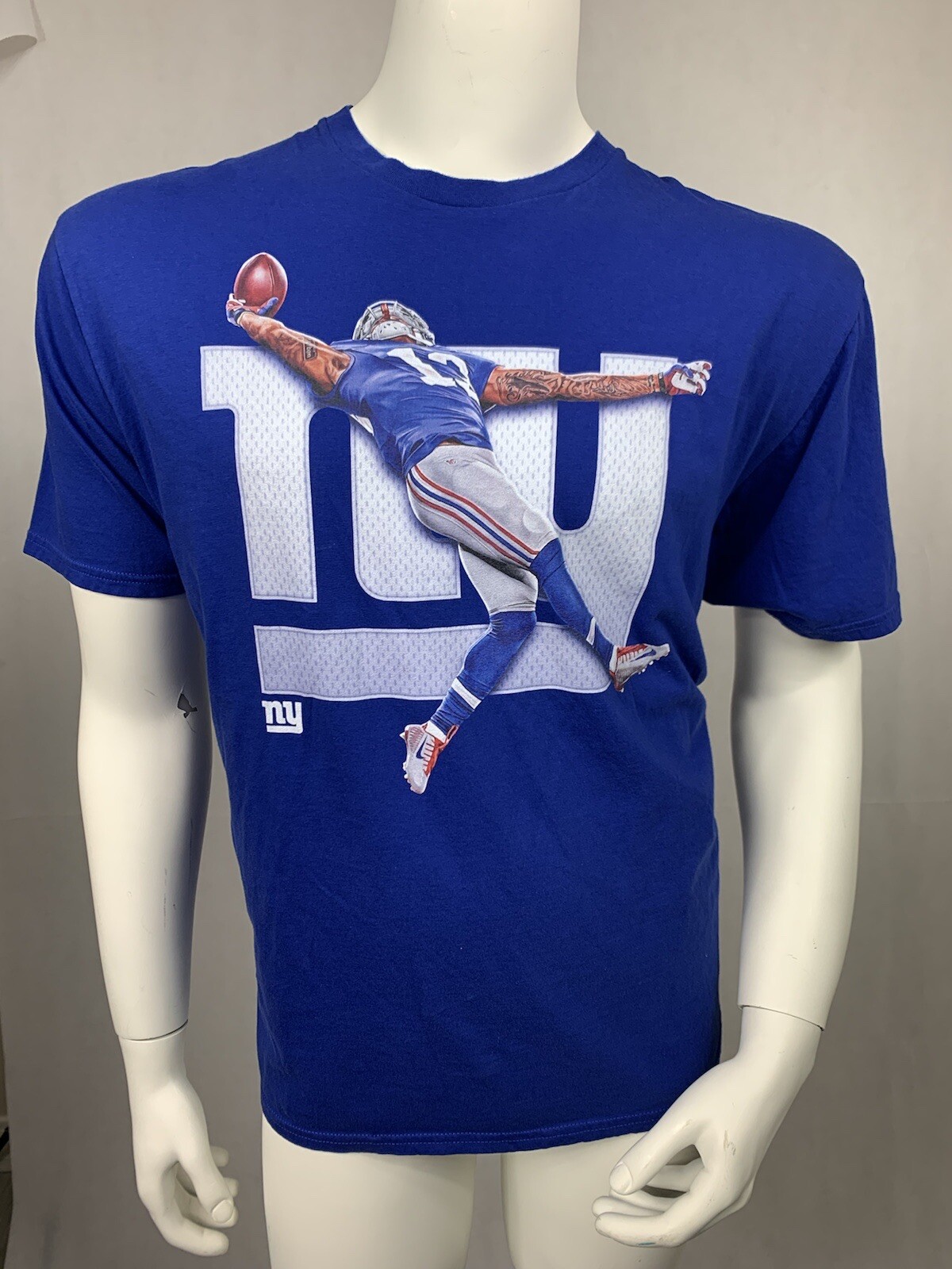 Fanatics Pro Line NFL New York Giants Tee Shirt Size XL Odell Beckham ...
