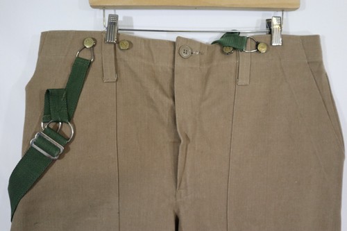 Vintage Arborist Logger Pants Suspenders Canvas Talon Zippers USA Made ...