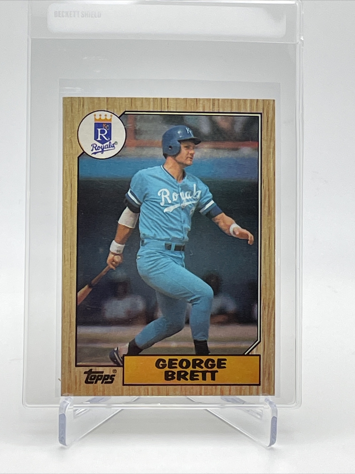 1987 Topps George Brett Baseball Card #400 Mint FREE SHIPPING | eBay