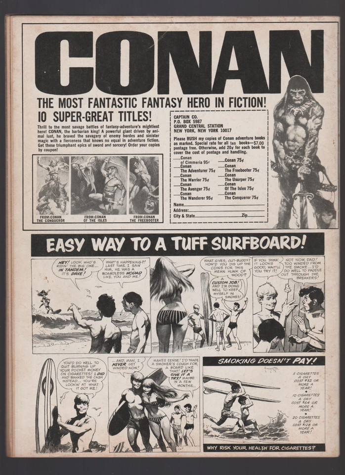 EERIE #28 by Warren 1970: Pat Boyette Cover Tom Sutton Art: Bronze Age ...