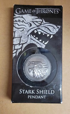 Game of Thrones Stark Shield Pendant - Series Pendant Noble Collections | eBay