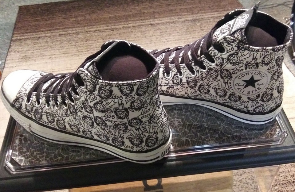 Ozzy Doodle Hi Top Converse | eBay