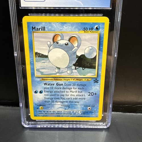 Pokemon TCG Marill Black Star Promo #29 Pokemon League CGC NEAR MINT+ 7 ...