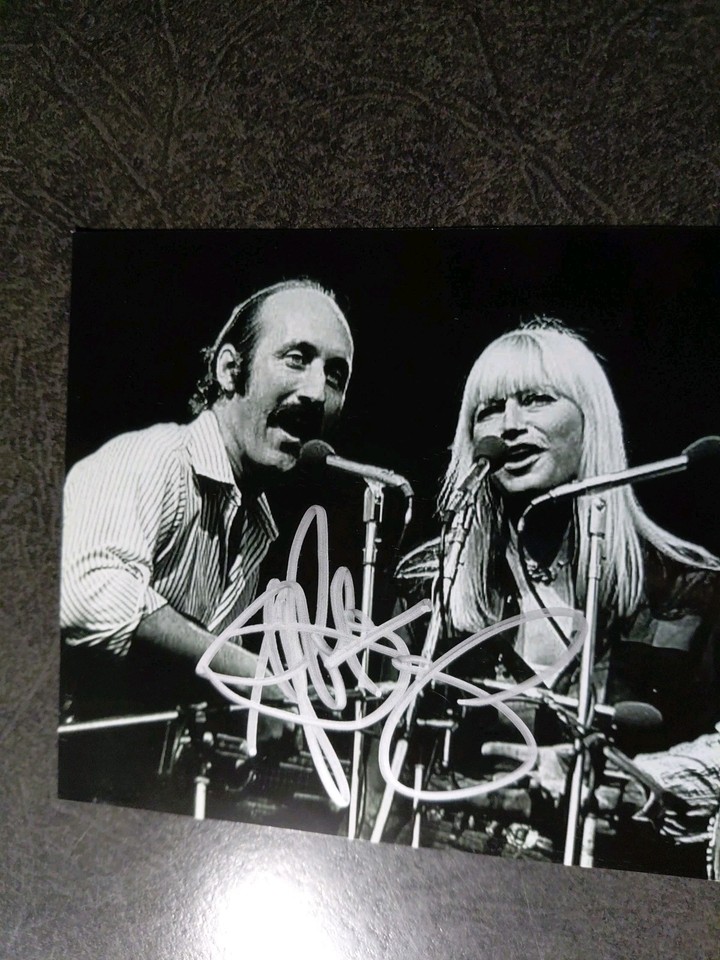 PAUL STOOKEY Hand Signed Autograph 4X6 PHOTO - FOLK SINGER = PETER ...