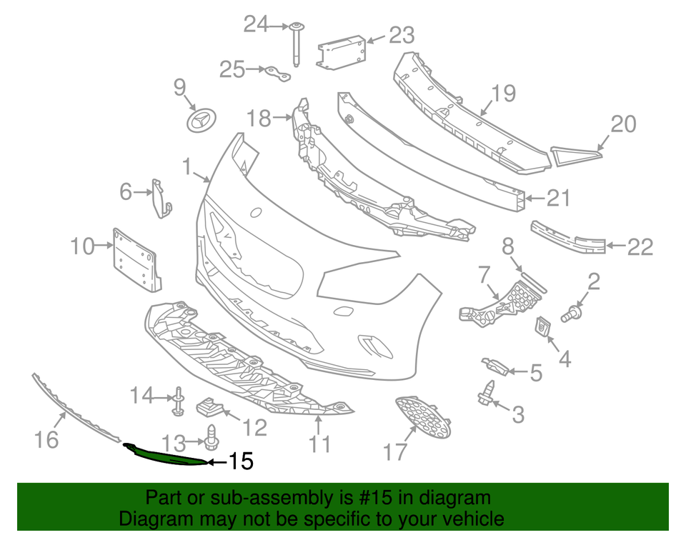 Genuine Mercedes-Benz Side Trim 117-885-50-00 | eBay