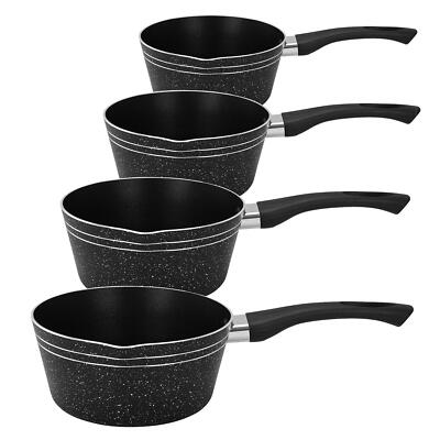 Non-Stick Milk Pan Saucepan Induction Safe Cooking Pot Tea Pan 14 16 18 ...