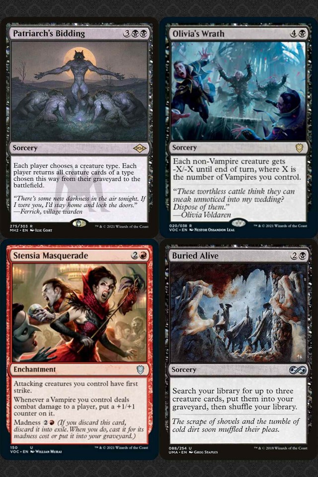 Olivia, Crimson Bride VAMPIRES Custom Commander Deck Magic Ready-to ...