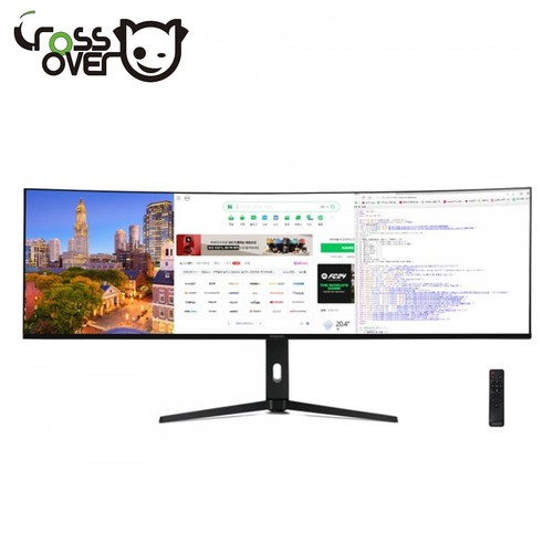 Crossover 49DQHD9 IPS BLACK USB-C Dual QHD Super Ultra Wide Monitor ...