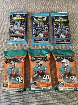 Panini Contenders Football Value 3 Packs 2021 3 Playoff 2021 Value ...