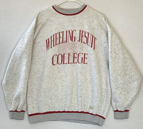 VTG Men's Wheeling Jesuit University SZ XL Sweatshirt Crewneck College ...