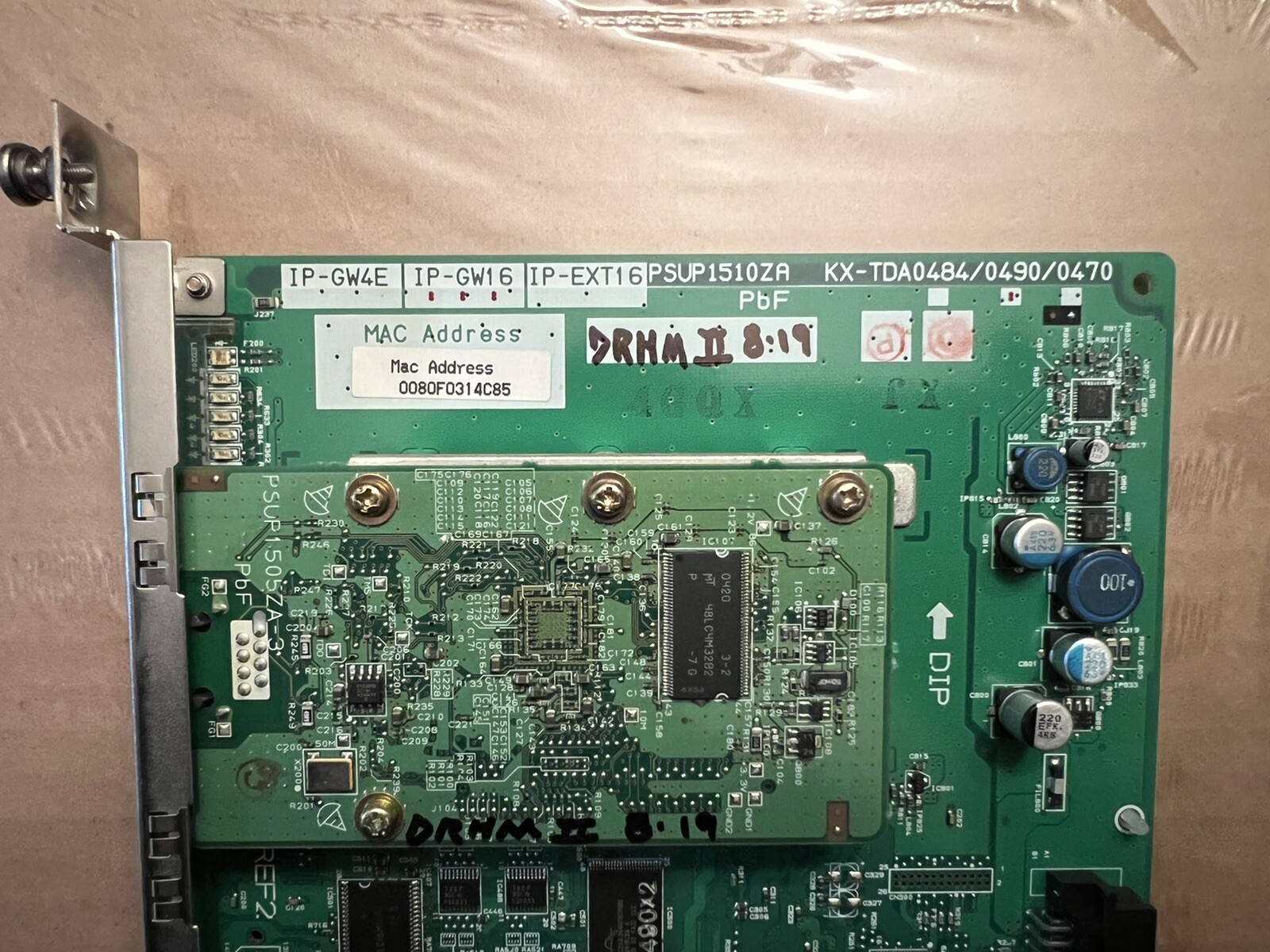 Panasonic+KXTDA0490+16+Channel+IP+Gateway+Card for sale online | eBay