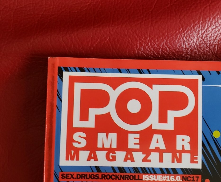 Pop Smear Magazine #16 Jul/Aug 1998 w/postcard Russ Meyer Nashville ...