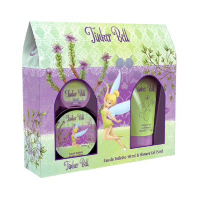 Disney Tinkerbell 2pc Fragrance Set for Girl 1.7 oz EDT & Shower Gel ...