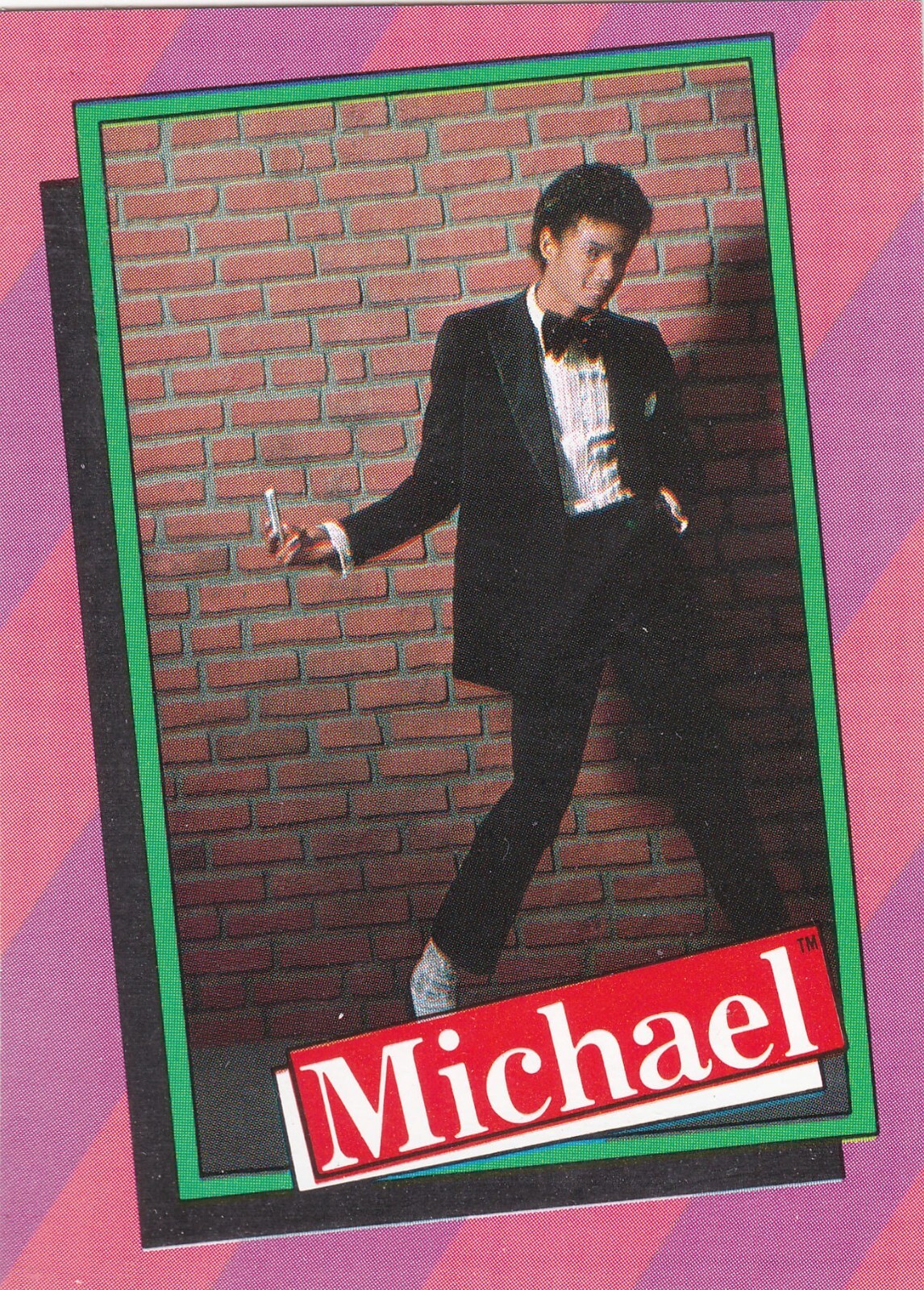 1984 MJJ Productions Michael Jackson Trading Card #12 | eBay