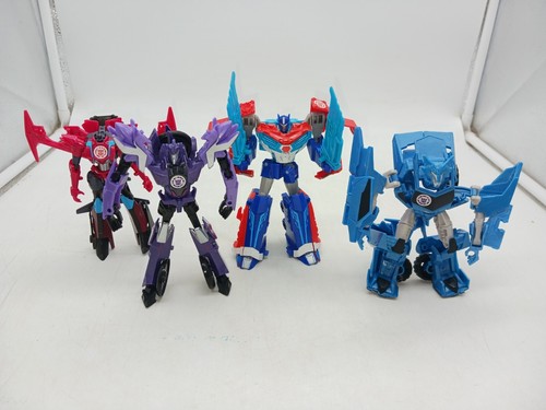 Hasbro Transformers RID Warrior Class LOT Power Surge Optimus Fracture ...