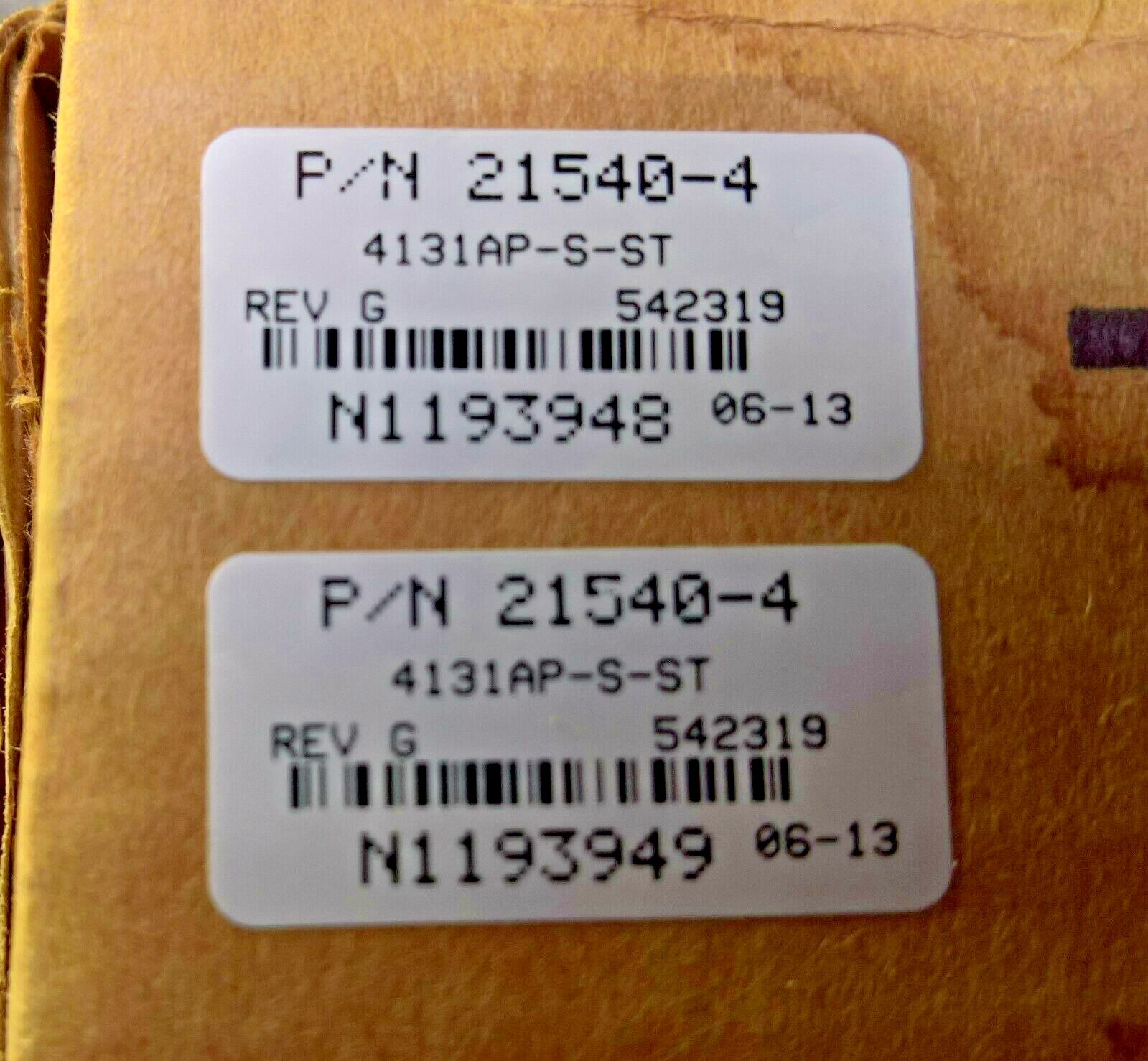 NEW OPTELECOM-NKF MODEL 4131AP-S-ST FIBER OPTIC RS232 MODEM PN# 21540-4 ...