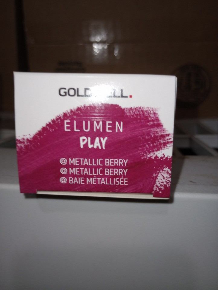 Goldwell Elumen Play Semi Permanent Hair Color (4 oz) - Metallic Berry ...